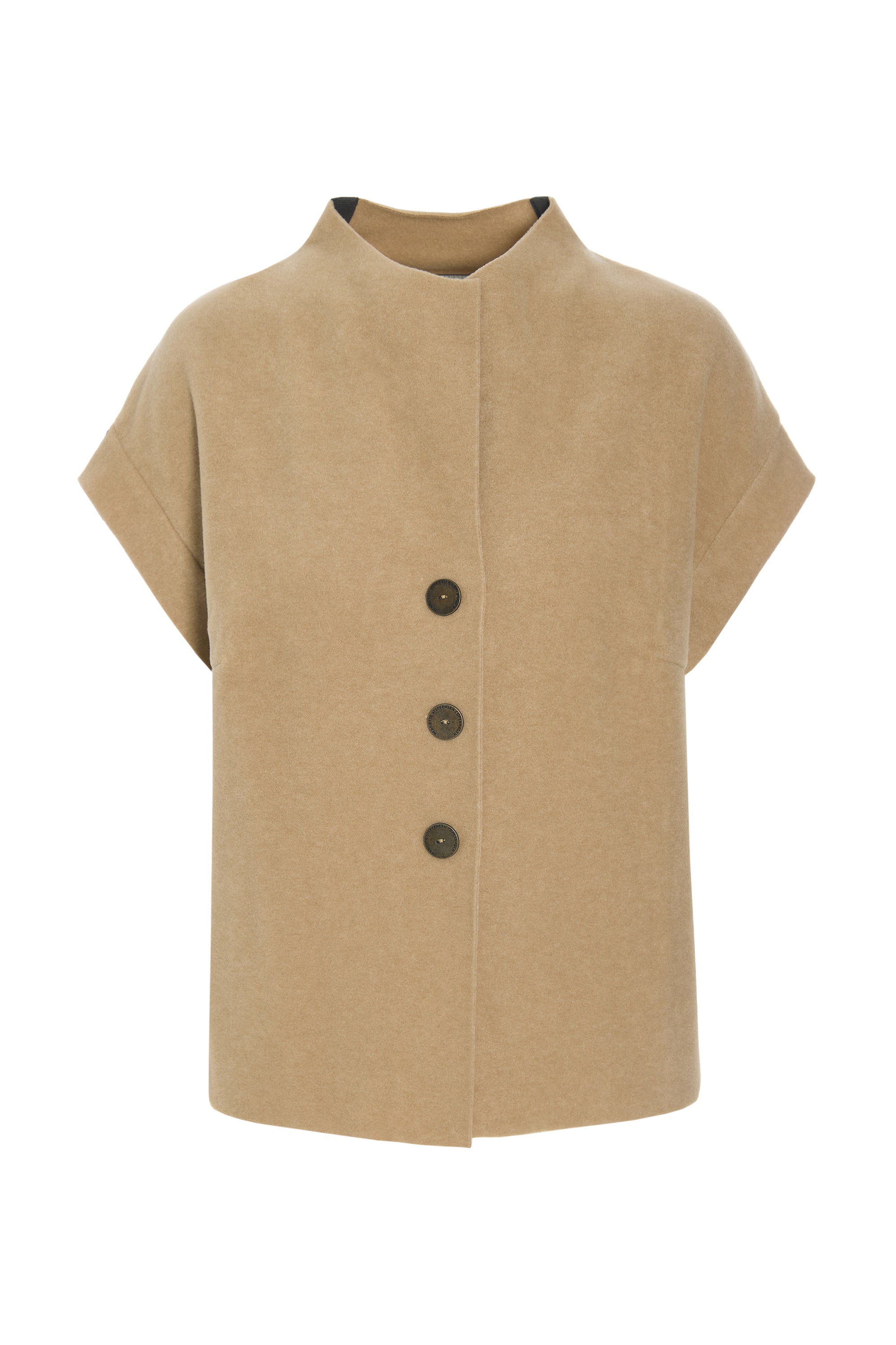 VEST - 7170 - CAMEL